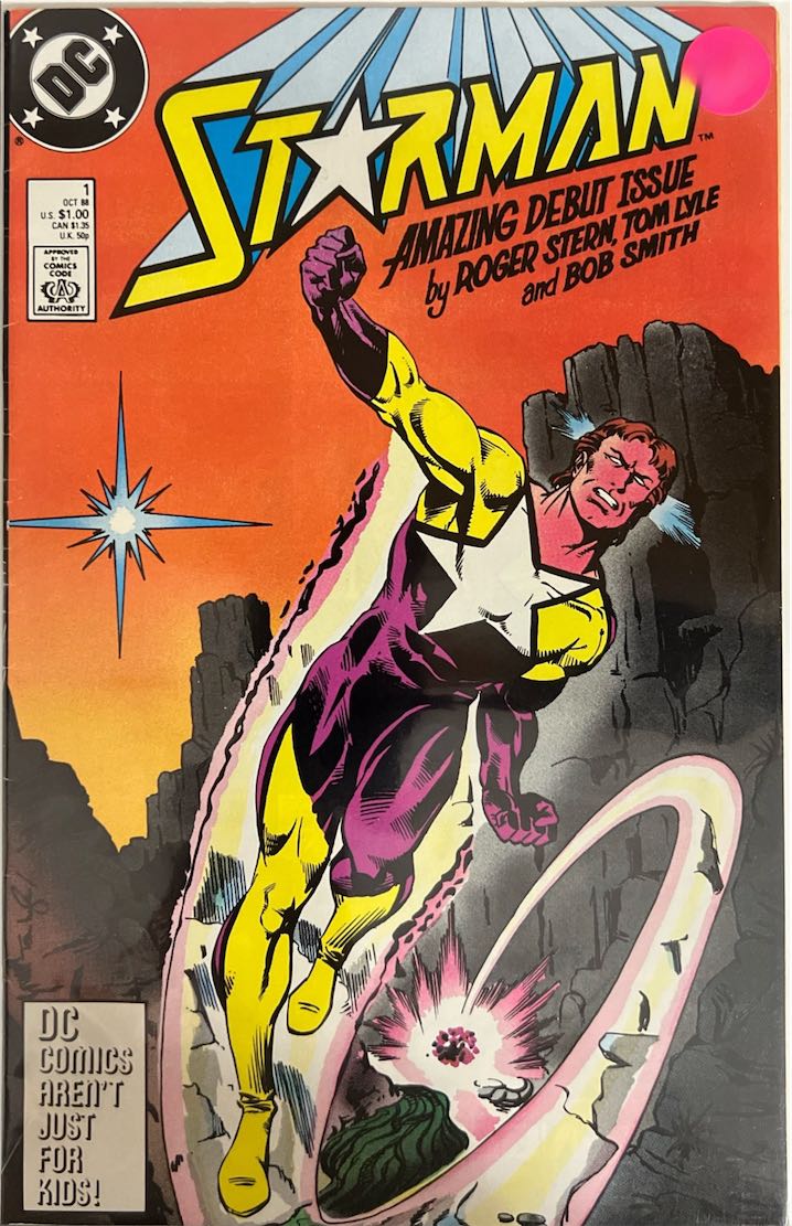 Starman, #001, Amazing Debut Issue (DC Comics, 1988) - Direct Sales from WAYBAK