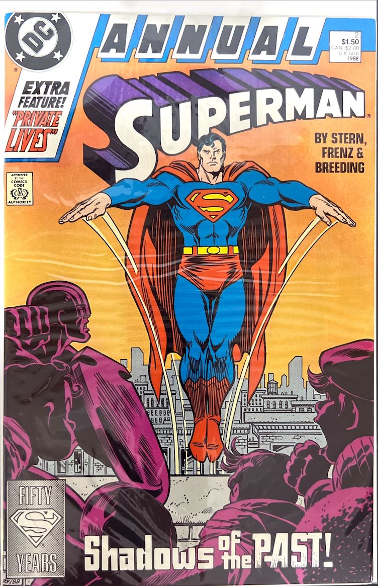 Superman Annual, #2 (DC Comics, 1988) from WAYBAK