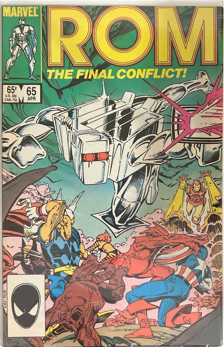 ROM, #065, The Final Conflict! (Marvel, 1985) - Direct Sales from WAYBAK