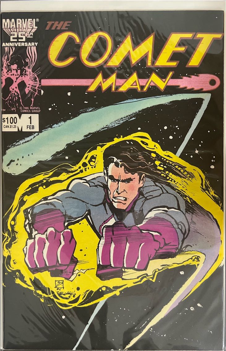 The Comet Man, #001 (Marvel, 1986) from WAYBAK