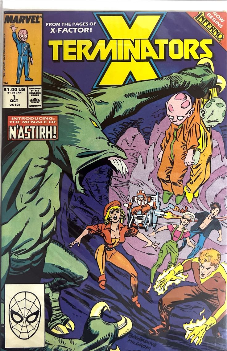 X-Terminators #1 (Marvel, 1988) from WAYBAK