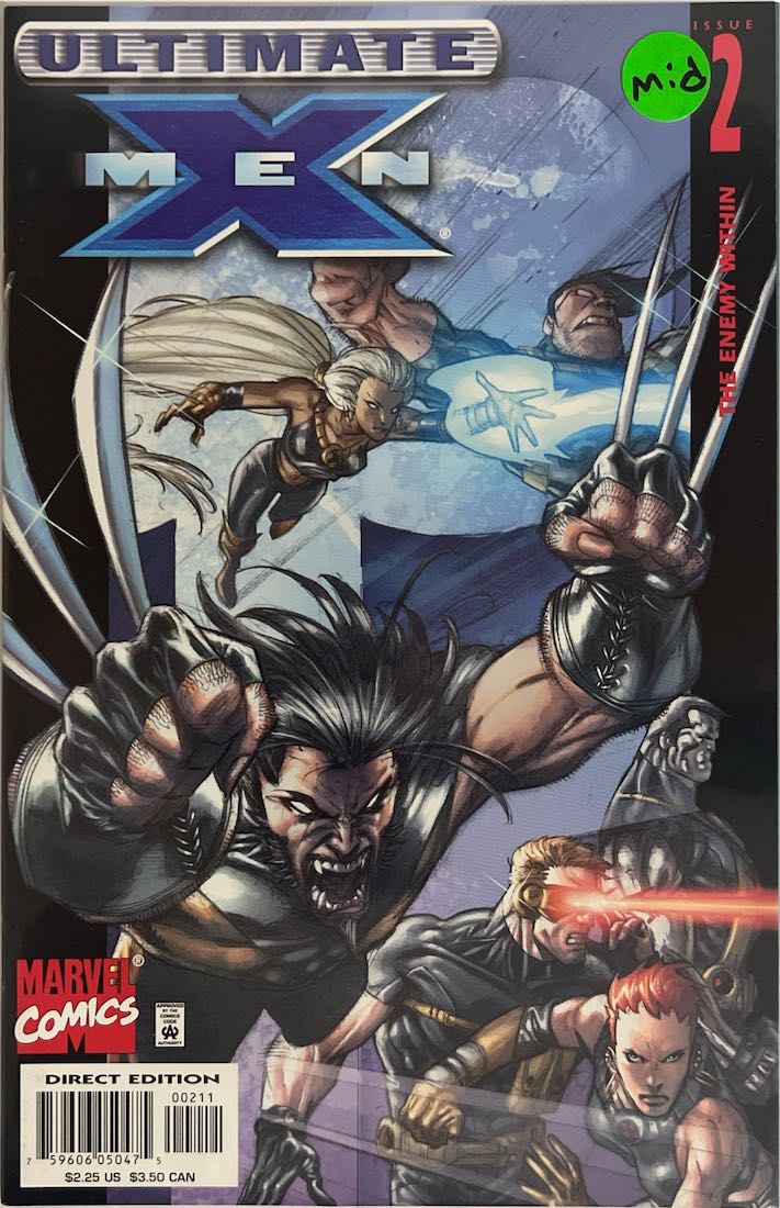Ultimate X-Men, #002 (Marvel, 2001) from WAYBAK